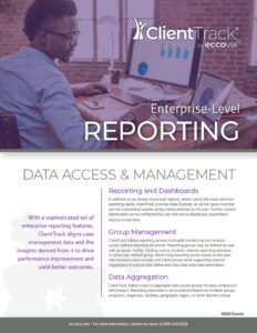Enterprise-Level Reporting - ClientTrack’s reporting suite